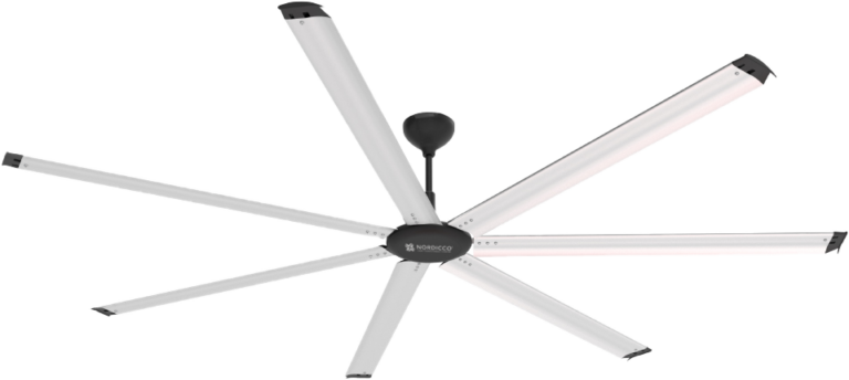 Destratification fans - Northern Air Comfort