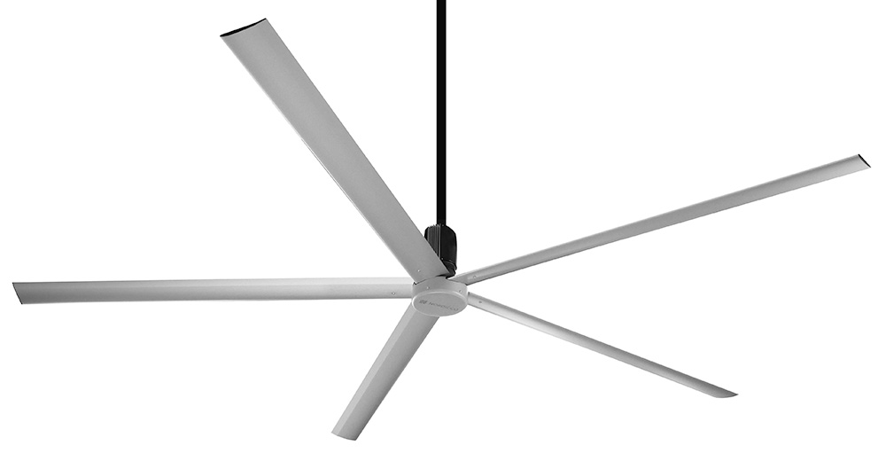 Destratification Fan for Energy Savings